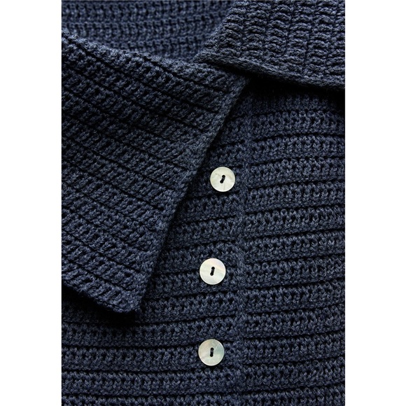 Zara | Tops | Zara Rustic Knitwear Top | Poshmark